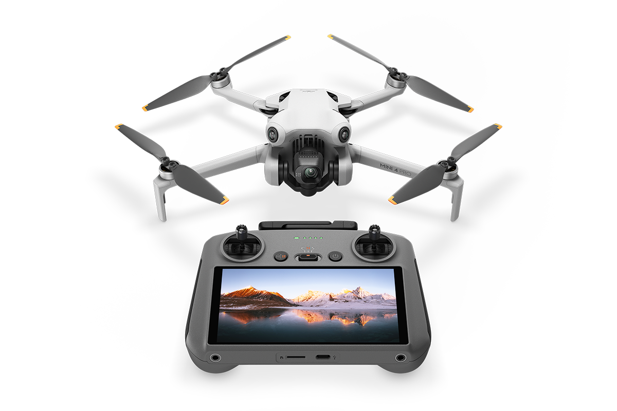 DJI Mini 4 Pro (DJI RC 2) All-In-One Omni Obstacle Sensing Mini Camera ...